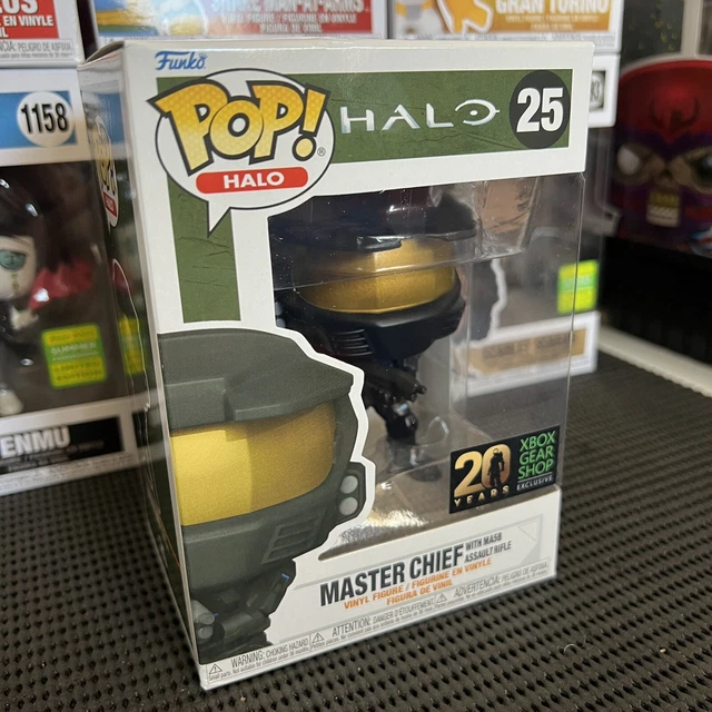 FUNKO POP HALO Master Chief With MA5B #25 20th Anniversary XGS ...