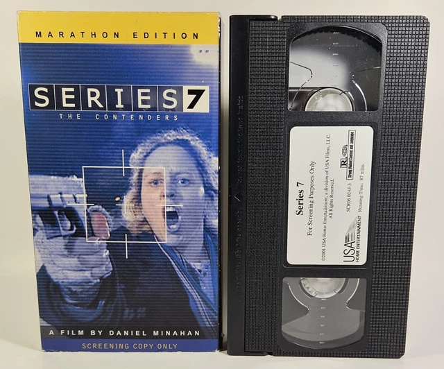 SERIES 7 (VHS, 2003) RARE Screening Copy, Reality TV Horror $23.24 ...