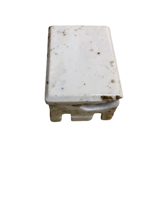 OLD PORCELAIN TOBACCO Fuse Box Not Socket Bakelite Switch £8.18 ...