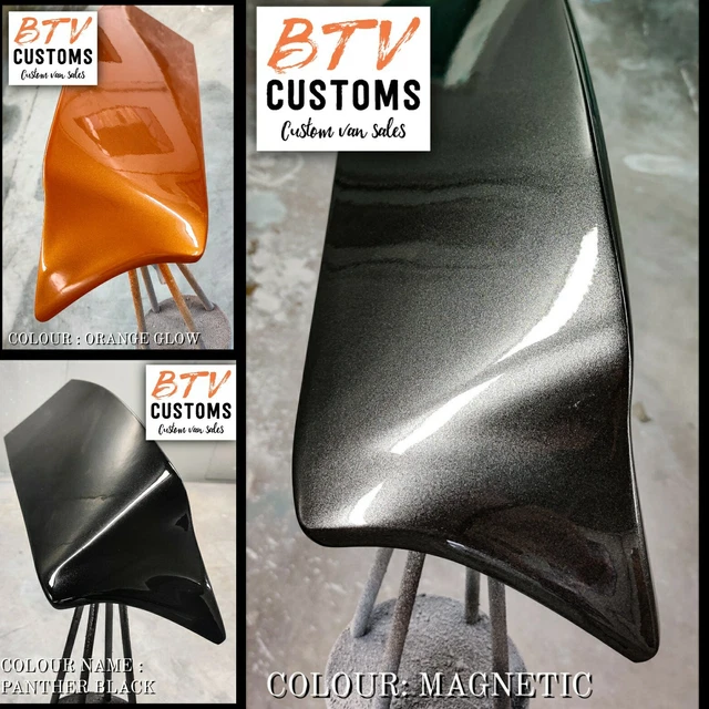 FORD TRANSIT CUSTOM Barn Door Spoiler. Painted Any Colour !!! Pu ...