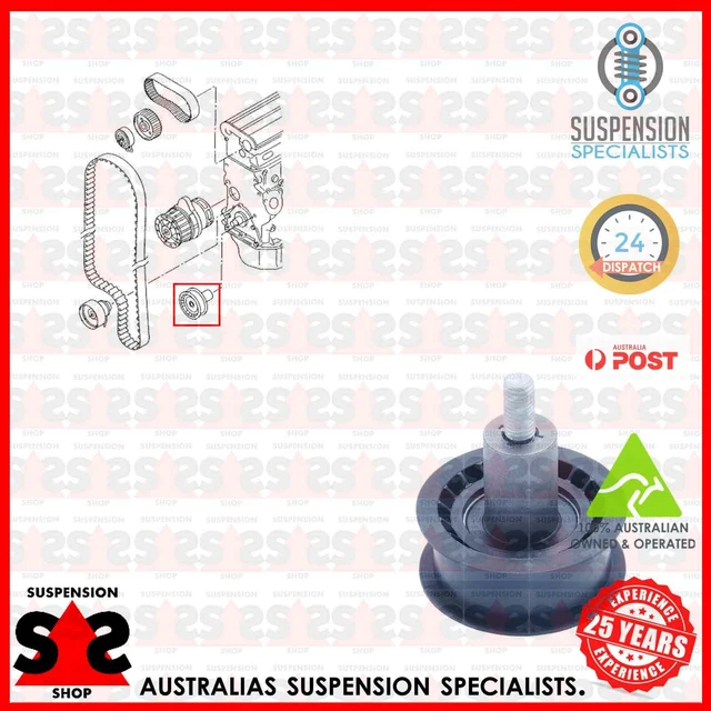 DEFLECTION PULLEY/GUIDE PULLEY, Timing Belt Suit AUDI A5 2.0 TDI ...