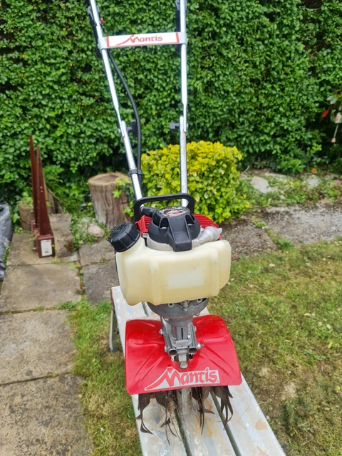 HONDA GX25 MANTIS Tiller Rotavator Cultivator Garden Allotment 4 Stroke ...