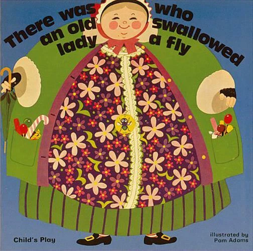 THERE WAS AN Old Lady Who Swallowed a Fly (Classic Books with Holes) by ...