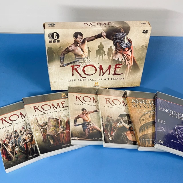 ROME: THE RISE and Fall of an Empire History Channel 6 DVD Box Set EUR ...