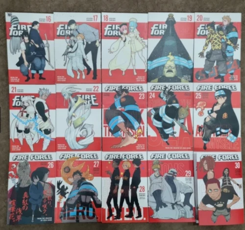 FIRE FORCE MANGA by Atsushi Ohkubo vol 1-31 comic book Expeditive Ship ...