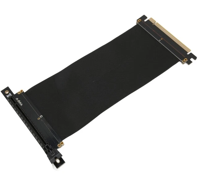 PCIE 3.0 16X Riser Cable Shielded High Speed GPU Extension Cable ...
