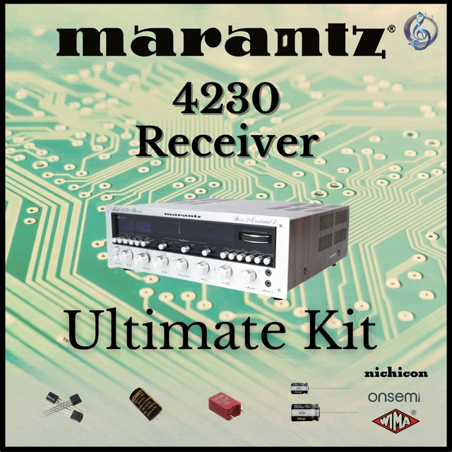 MARANTZ 4230 RECEIVER Ultimate Upgrade Kit Genuine Parts Restoration £ ...
