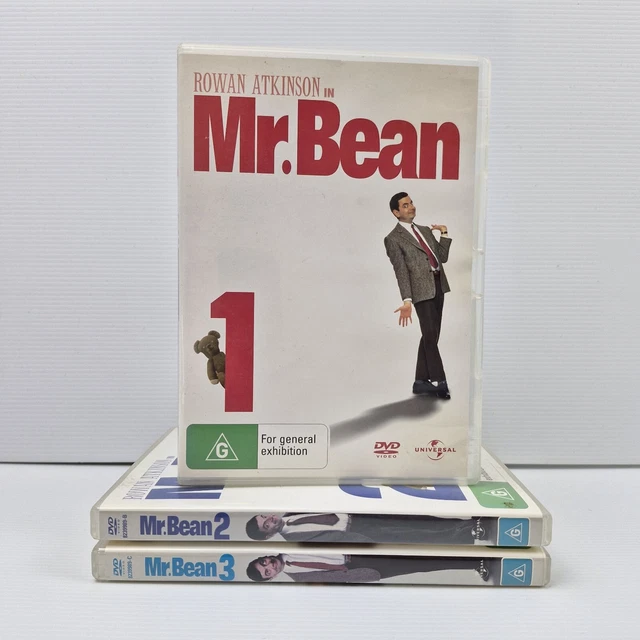 MR. BEAN COLLECTION Box Set DVD 1990 Region 2 & 4 3 Discs Rowan ...