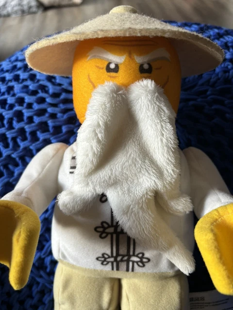 RARE LEGO NINJAGO Master Wu Ninja Plush Mini Figure Soft Toy By ...
