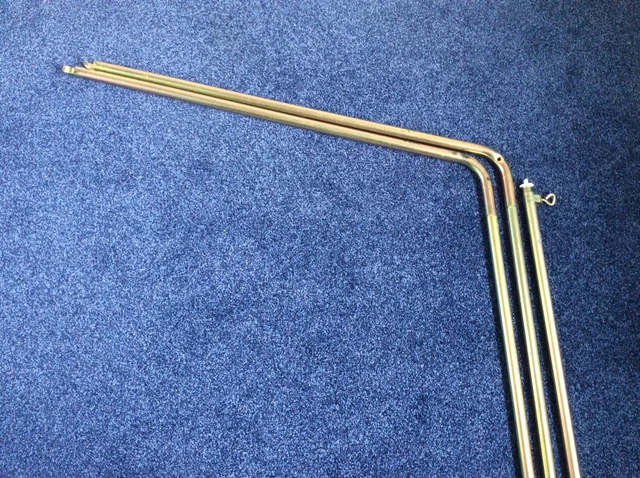 CABANON ARUBA TENT pole spare parts - poles for kitchen (5 pieces) USED ...