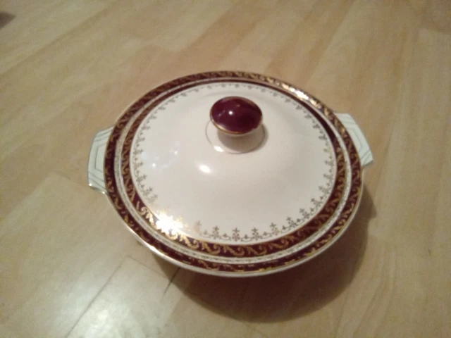 VINTAGE 1950S, ALFRED Meakin, 'Majestic' Vegetable Serving Tureen or ...