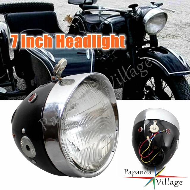 FOR BMW M72 R12 R75 R71 Zündapp KS750 Dnepr Ural Sidecar Headlight ...