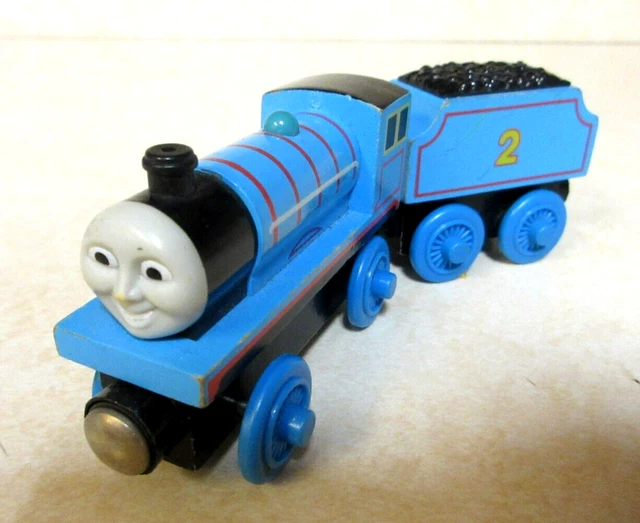 UK 2PCS WOODEN Railway Train EDWARD W/ TENDER Tank Engine Set For ...