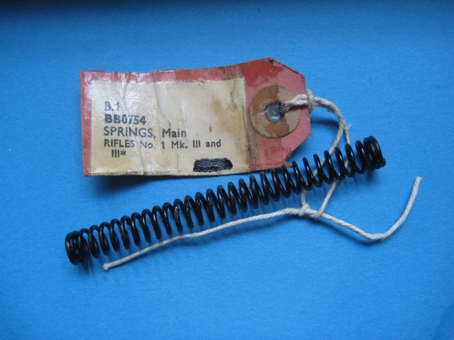 * WW2 LEE Enfield No.1 Mk. III ONE original METAL MAIN SPRING - never ...