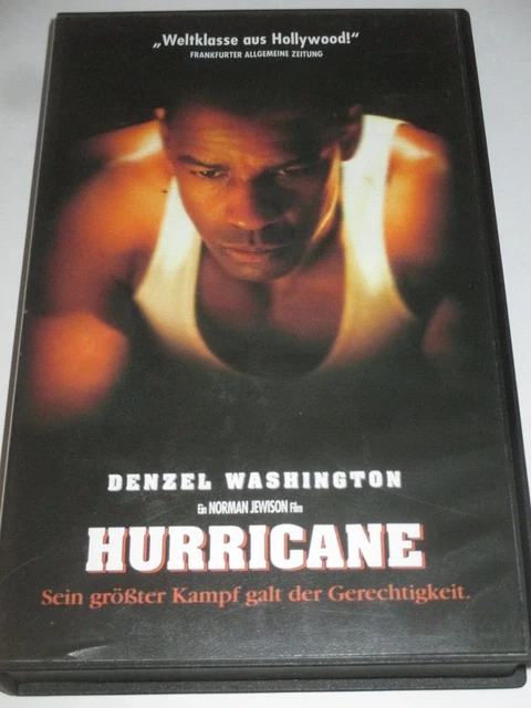 TOUCHSTONE - HURRICANE - VHS/Drama/Denzel Washington/Debra Kara Unger £ ...