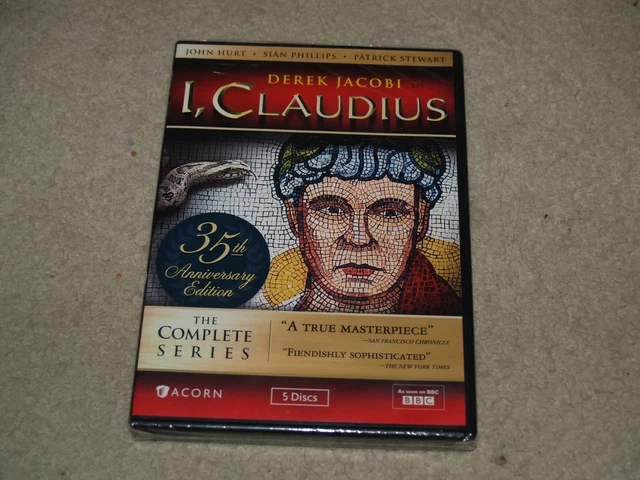 I, CLAUDIUS 35TH Anniversary editoin complete series DVD 2011 5-Disc ...