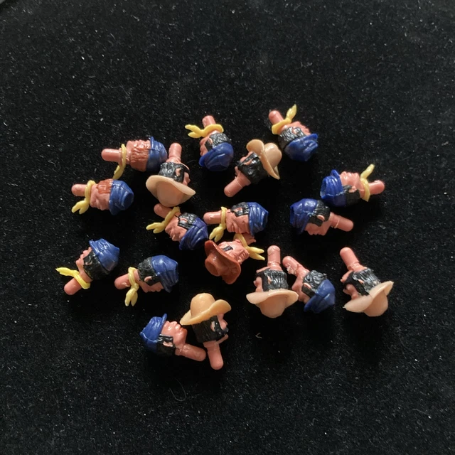 VINTAGE TIMPO WILD West Union Cavalry 3rd Series Heads And 4th Series ...