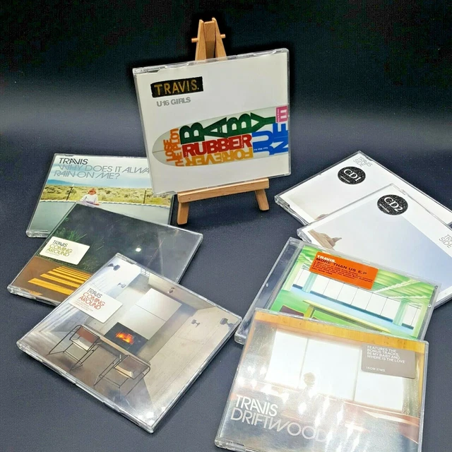 TRAVIS CD SINGLES x 8 Disk Bundle - Titles below 90's Indie Rock Gift £ ...