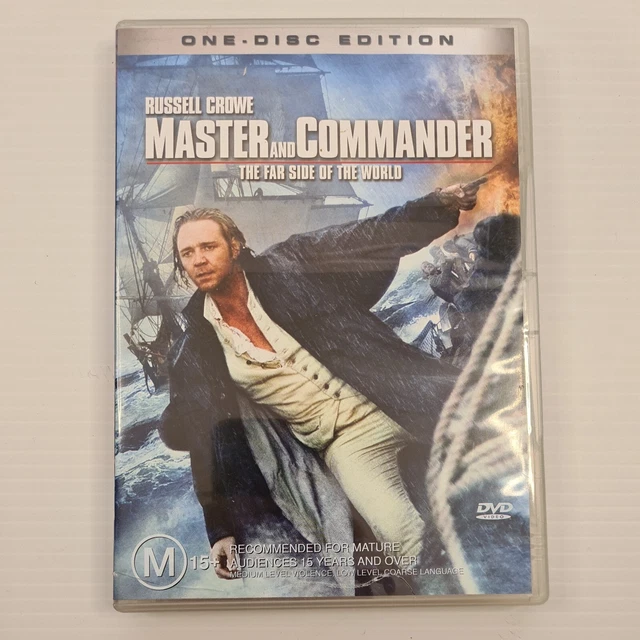 MASTER AND COMMANDER The Far Side Of The World Russell Crowe DVD 2004 ...