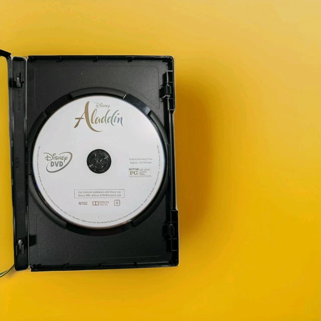 WALT DISNEY ALADDIN Live-Action Will Smith Adaptation DVD Movie 2019 £3 ...