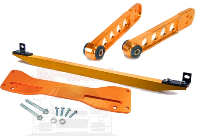 GOLD HONDA CIVIC Ep1/Ep2/ Ep3/Type R Lca / Subframe Brace And Beak Tie ...