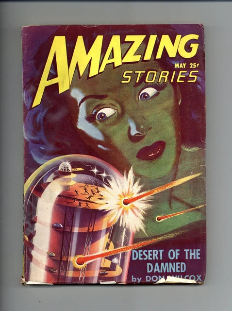 AMAZING STORIES PULP May 1947 Vol. 21 #5 VG Low Grade £3.08 - PicClick UK