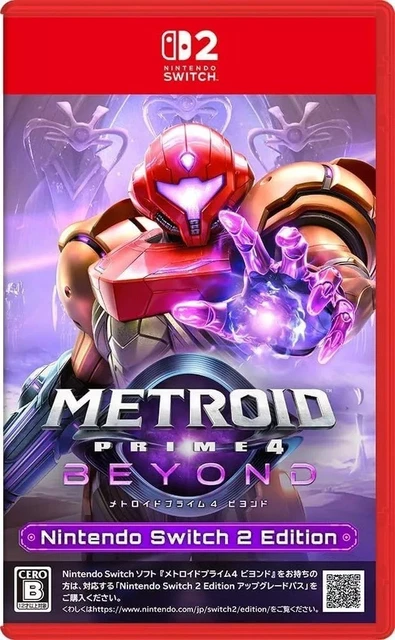 METROID PRIME 4 Beyond Nintendo Switch 2 Edition Japanese Version BOXED ...