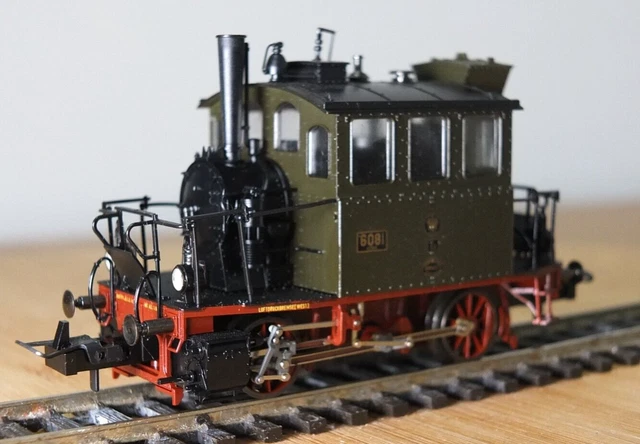 TRIX 22411 HO Gauge Bavarian PtL 2/2 “glass box” steam locomotive in ...