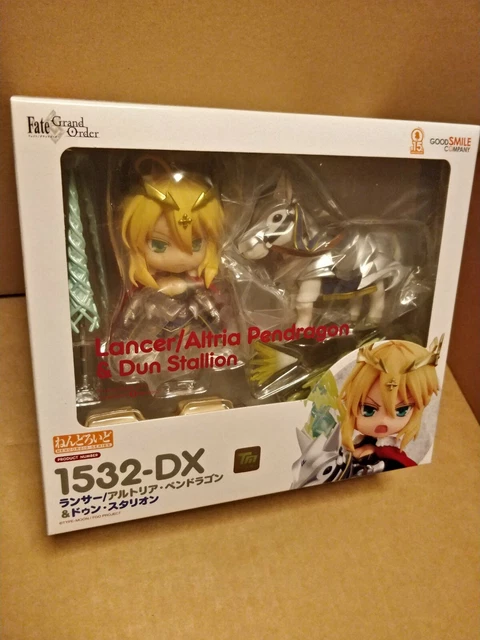 OFFICIAL FATE/GRAND ORDER Altria Pendragon & Stallion Nendoroid #1532-Dx Figure £85.49 - PicClick UK
