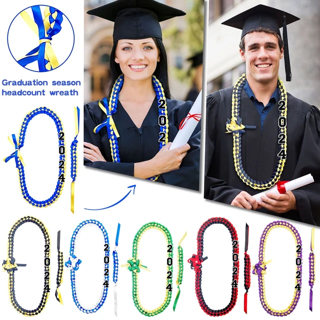 Graduation Leis Yamamine 2025 Graduation Ribbon Flower Graduation Lei