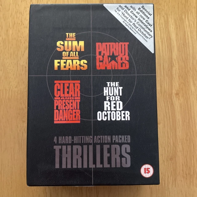 TOM CLANCY DVD Box Set (Special Edition), Very Good DVD, Harrison Ford ...