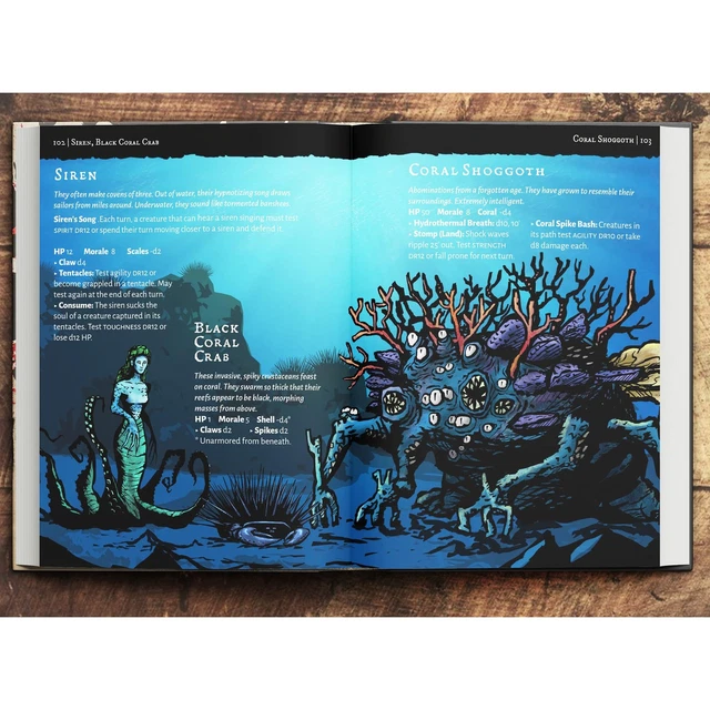 FREE LEAGUE PUBLISHED: Pirate Borg Core Rulebook - (2nd Print) - Marine ...