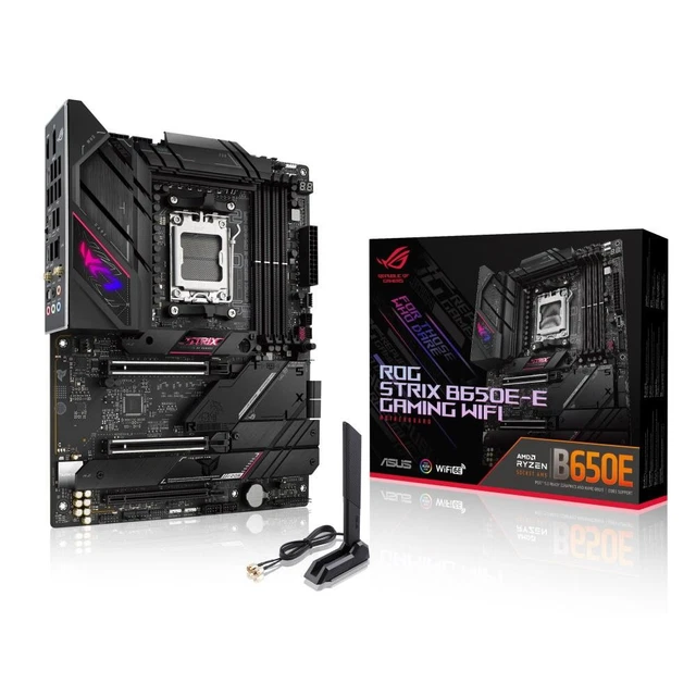 ASUS ROG STRIX B650E-E GAMING WIFI Socket Am5/B650/Ddr5/S-Ata 6Gb/S/Atx ...