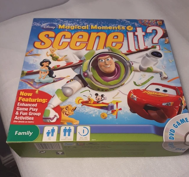DISNEY MAGICAL MOMENTS Scene It ? DVD Board game Deluxe Edition ...