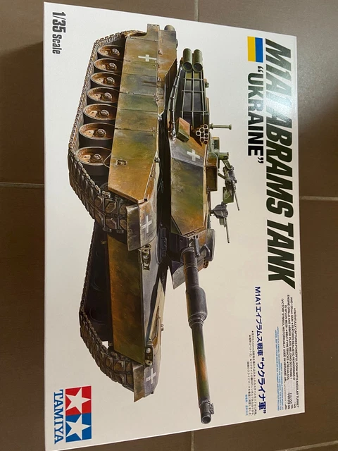 MAQUETTE TAMIYA 1/35 M1A1 abrams tank ukraine n°25216 EUR 28,00 - PicClick FR