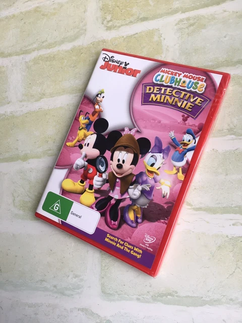 DETECTIVE MINNIE - Mickey Mouse - CLUBHOUSE - REGION 4 PAL DVD - NEW ...