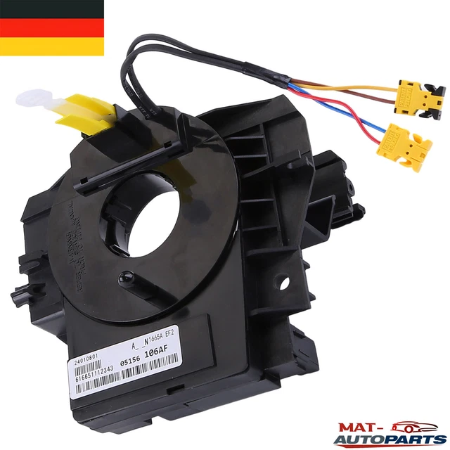 STEERING WHEEL CLOCK Spring w/ Angle Sensor 68339336AA for Jeep ...