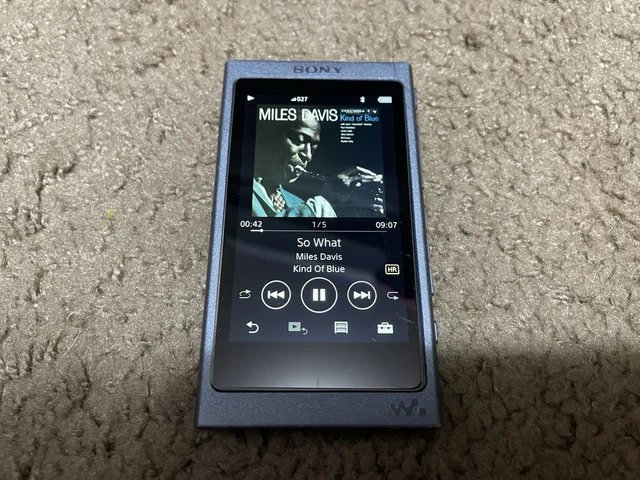 SONY WALKMAN NW-A45 Midnight Blue 16Gb & 128Gb Sd Card $268.94 ...