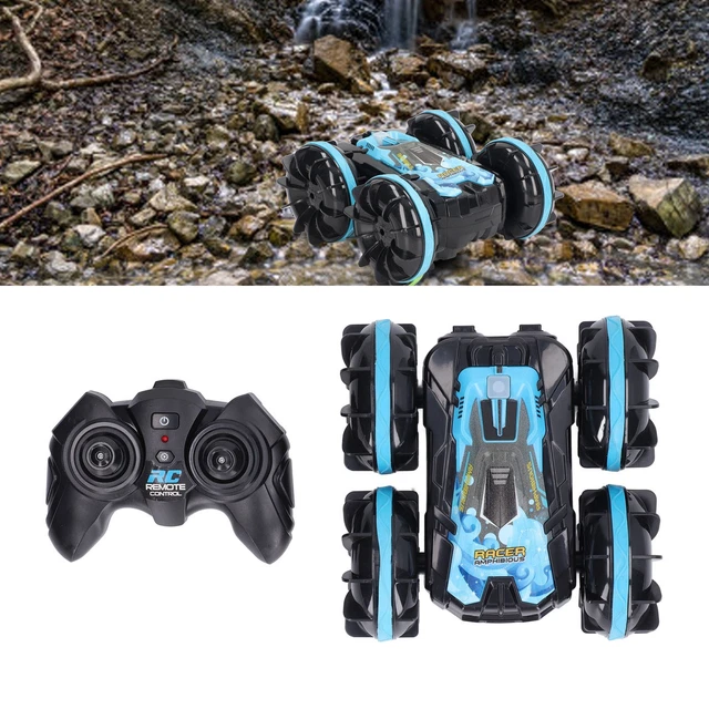 2.4G AMPHIBIOUS REMOTE Control Stunt Car Flip Over Blue £14.71 ...
