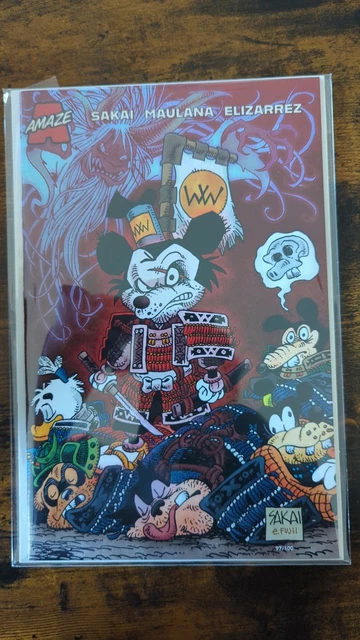 WHYNOT!? WILLIE - Last Samurai Stan Sakai YOKAI Minimal Cover - Ltd 97/ ...