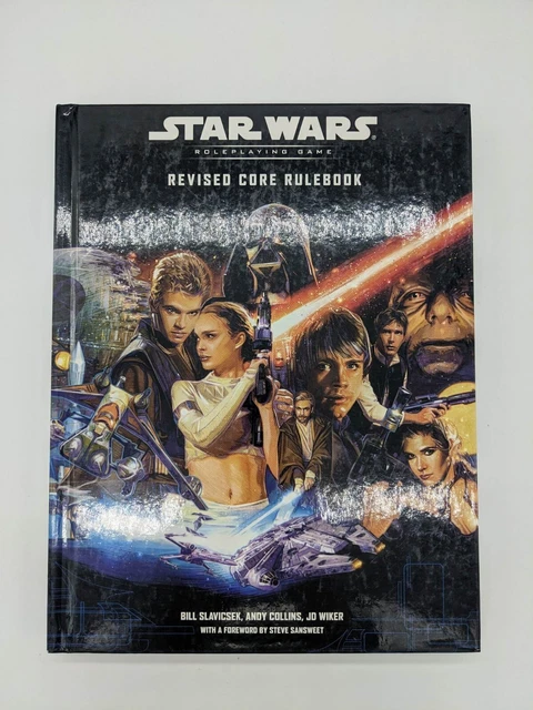 WOTC STAR WARS Roleplaying Game Revised Core Rules 2002 Mint Condition ...