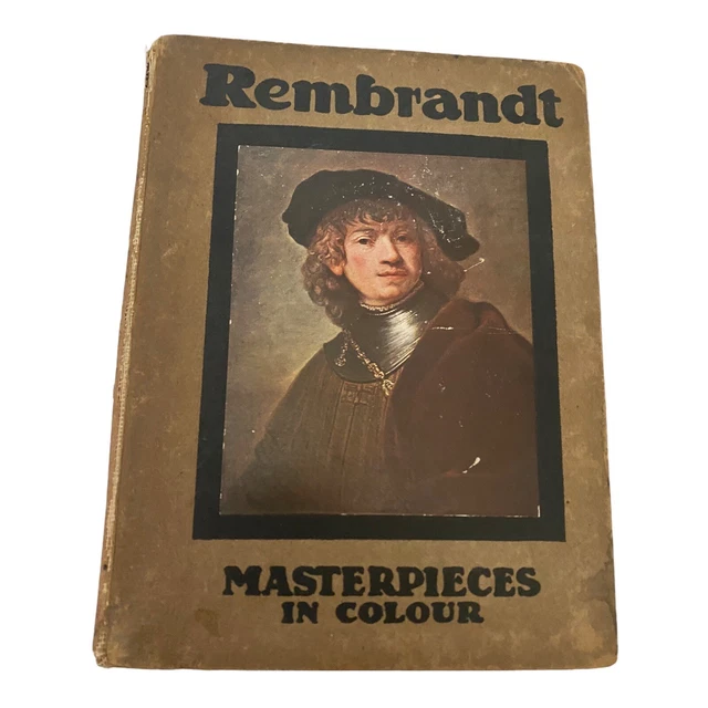 CHEFS-D'ŒUVRE EN COULEUR REBRANDT par Josef Israels 8 reproductions en couleur EUR 6,66 ...