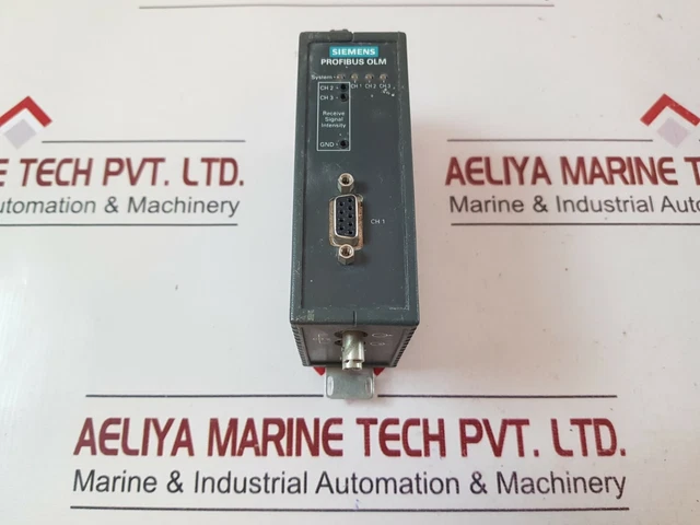SIEMENS SIMATIC NET profibus olm/g11 6gk1 502-2cb10 optical link module ...