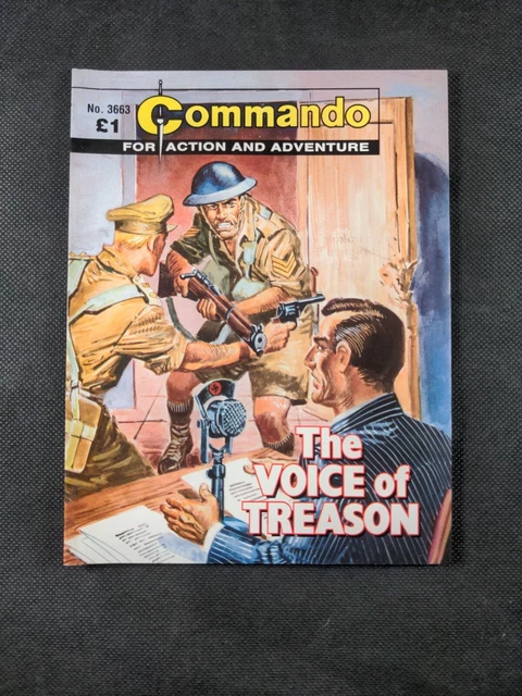 COMMANDO COMIC ISSUE Number 3663 The Voice Of Treason EUR 5,09 ...