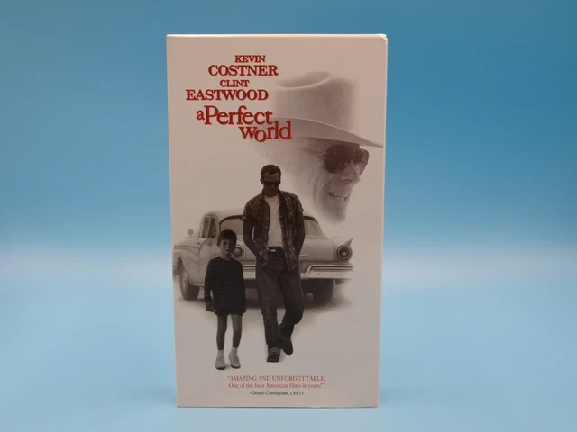 A PERFECT WORLD VHS Kevin Costner Clint Eastwood Crime Drama £8.04 ...