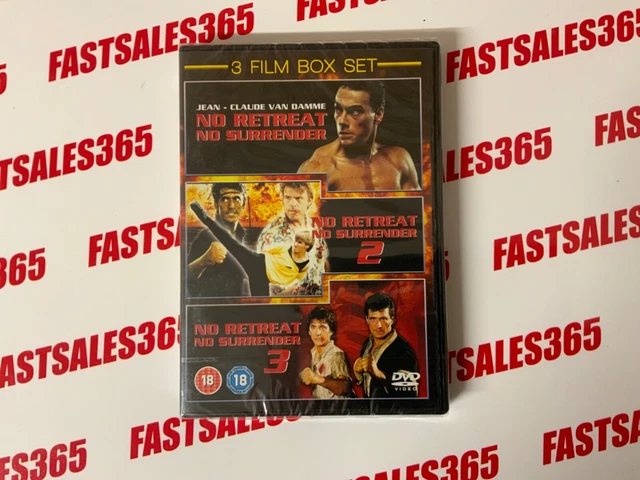 NO RETREAT NO SURRENDER Trilogy DVD Collection Part 1 2 3 , NEW ...