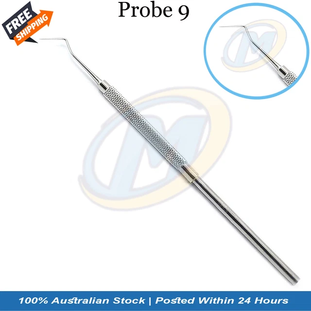 PROBE 9 PERIODONTAL Surgical Explorer Examinatin Diagnostic Dental ...