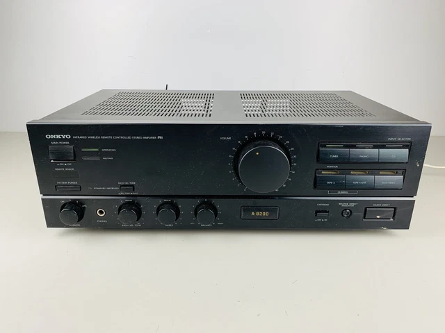 ONKYO A-8200 STEREO Amplifier Vollverstärker Verstärker Hifi #BB46 EUR 100,00 - PicClick DE