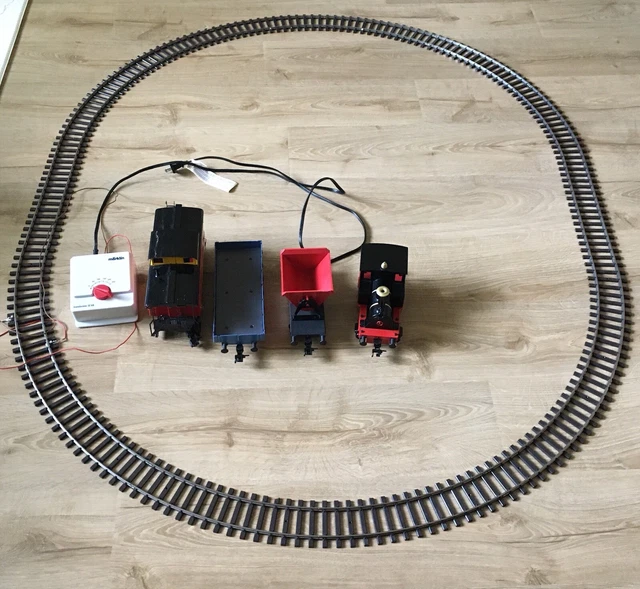 MARKLIN MAXI G Scale "Luzie" Engine Set Steam Locomotive 98601 MEB ...