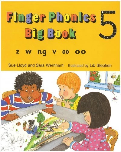 FINGER PHONICS: 5 (Jolly Phonics: Finger Phonics) by Lloyd, Sue Big ...